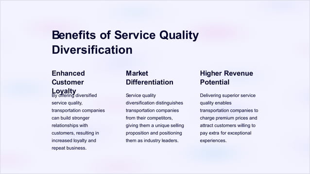Service-Quality-Diversification-in-Transport.pdf | Business Accounting ...