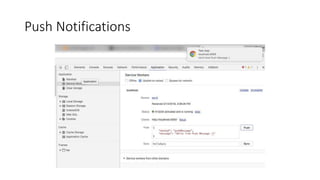 Progressive Web Apps Nedir? JavaScript Service Workers Nedir? | PPTX