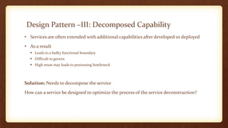 Design Patterns on Service Abstraction | PPT