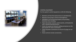 CCTV Service and Maintenance | PPTX