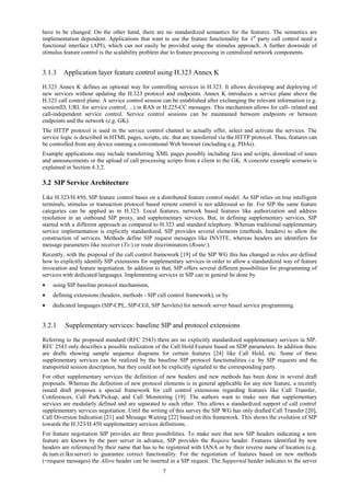 Service Architectures in H.323 and SIP – A Comparison | PDF