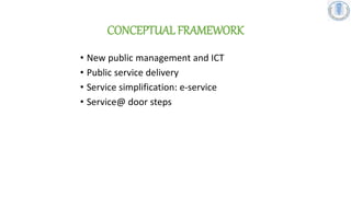 Service at door steps | PPTX