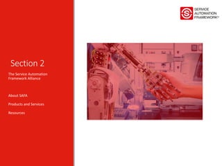 Service Automation Framework towards 2020 | PDF | Internet | Computing