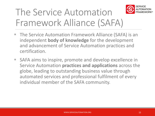 Service Automation Framework towards 2020 | PDF | Internet | Computing