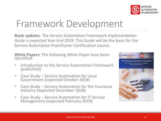 Service Automation Framework towards 2020 | PDF | Internet | Computing