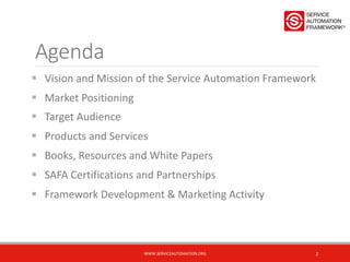 Service Automation Framework towards 2020 | PDF | Internet | Computing