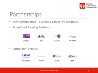 Service Automation Framework towards 2020 | PDF | Internet | Computing