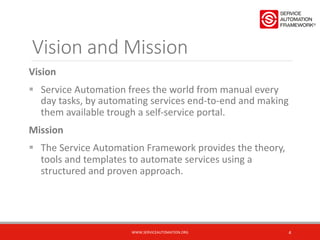 Service Automation Framework towards 2020 | PDF | Internet | Computing