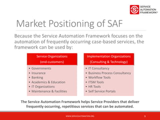 Service Automation Framework towards 2020 | PDF | Internet | Computing