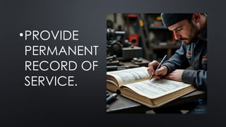 SERVICE BOOK - MEANING, DEFINITION, OBJECTIVES , IMPORTANCE | PPTX