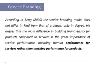 Service branding | PPTX