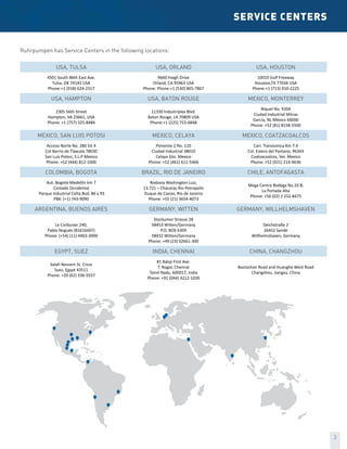 Ruhrpumpen Service Center | PDF