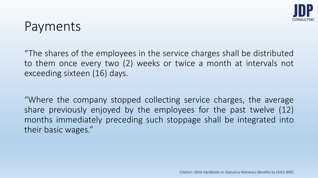 Service Charges | PDF