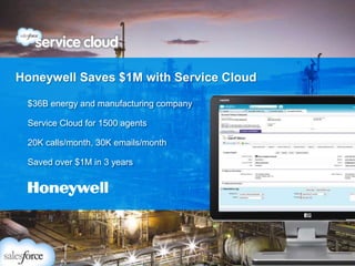 Service cloud case study presentation | PPTX