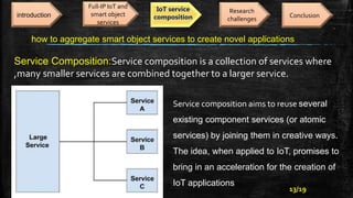 Service composition for IP smart object using realtime Web protocols | PPT