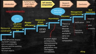 Service composition for IP smart object using realtime Web protocols | PPT