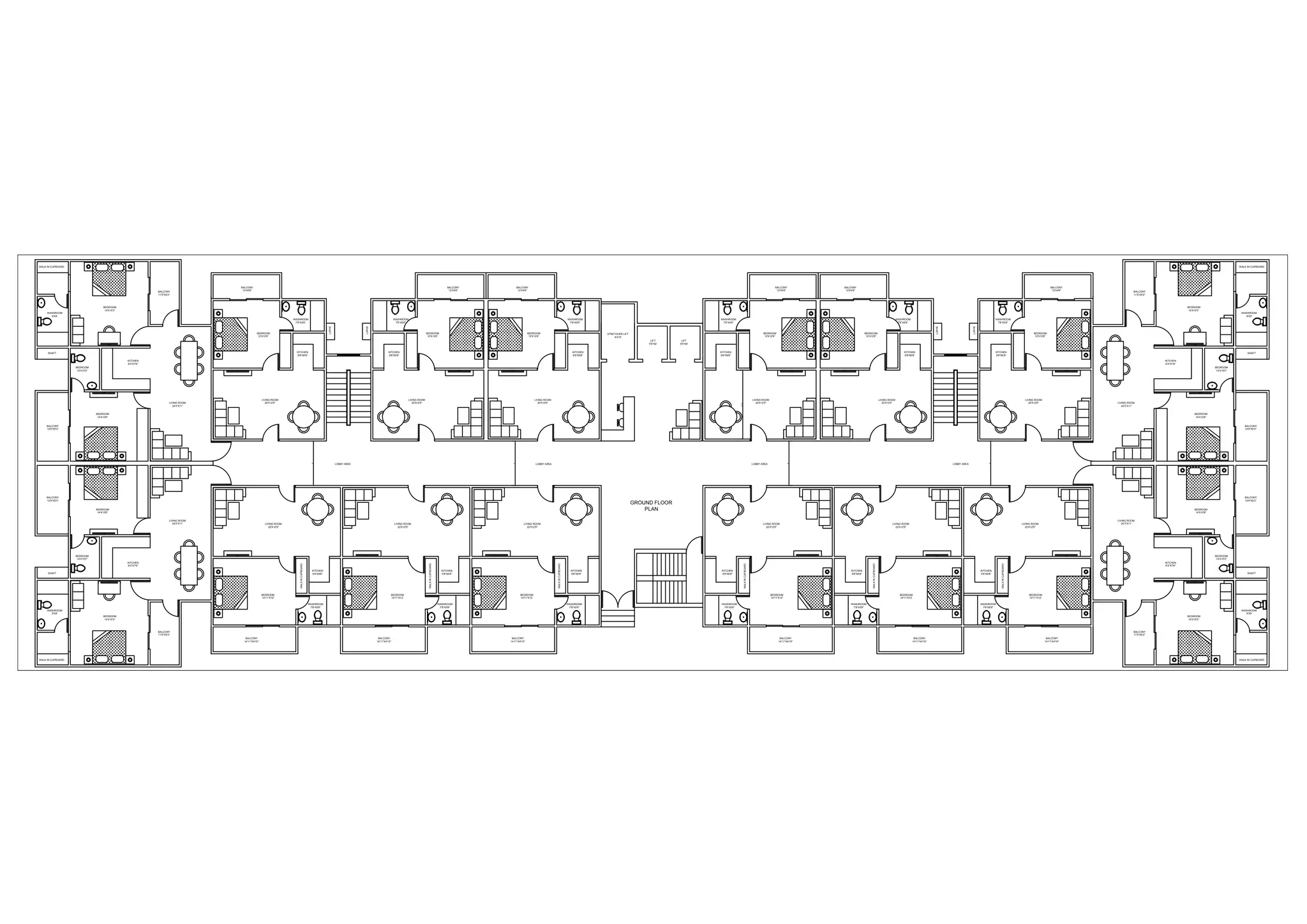 Serviced apartment tower (ground floor) | PDF