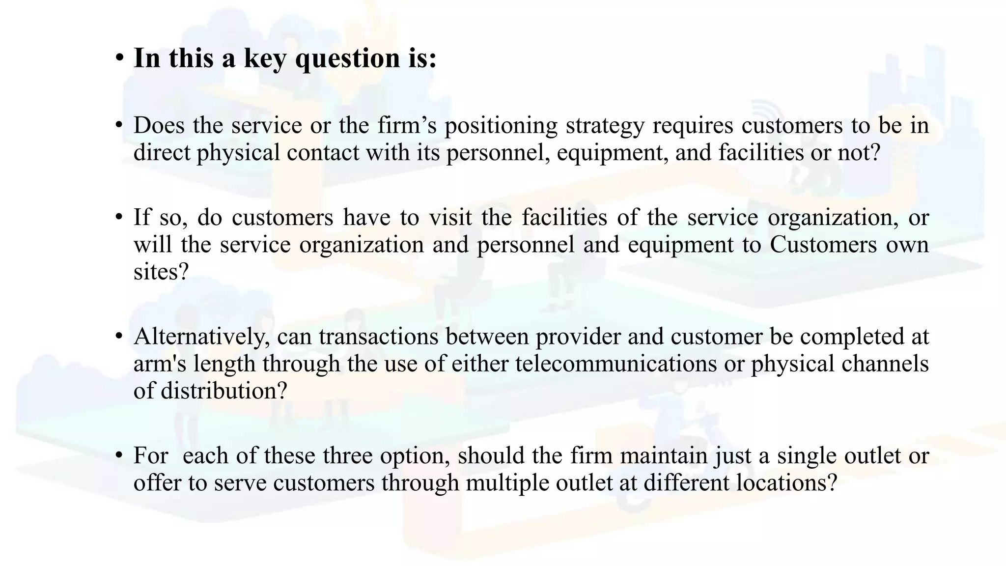 Service delivery | PPTX