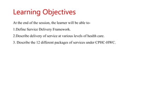 Service delivery f.work