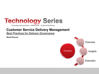 Service delivery governance | PDF