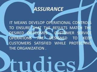 Service delivery in tourism | PPTX