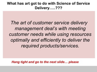 Service delivery Relationship Management | PPT