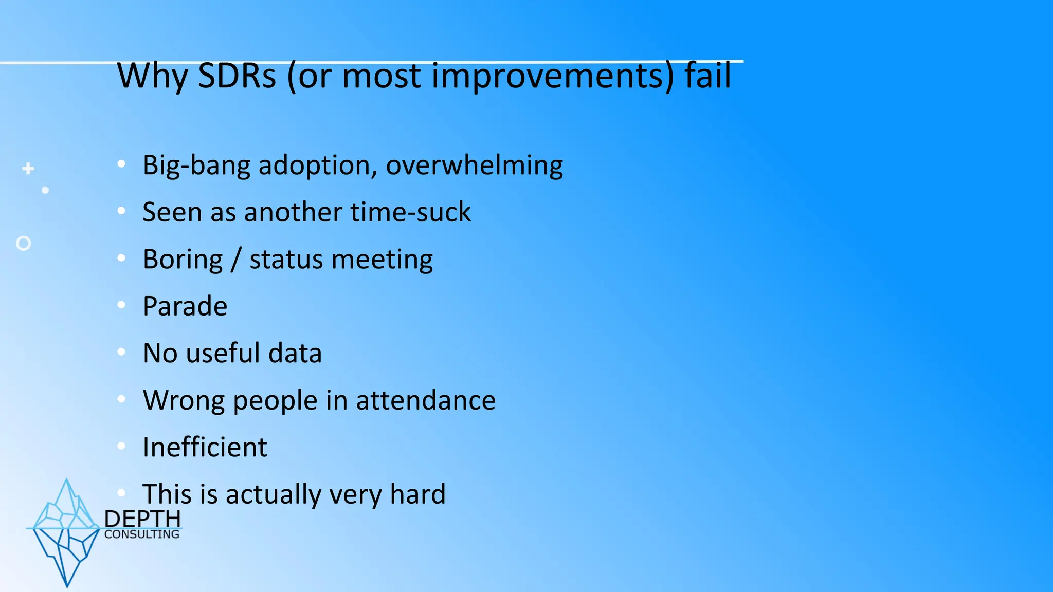 Kanban Coaching Exchange with Dave White - Example SDR Report | PDF ...