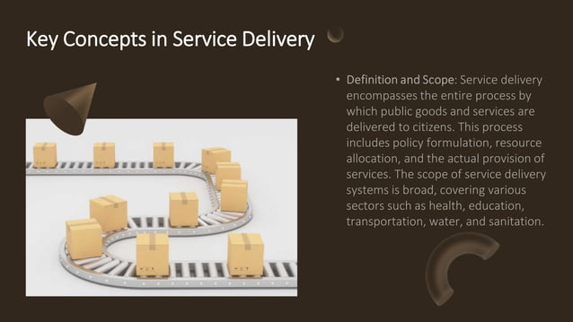 Public Administration: Service Delivery System | PDF