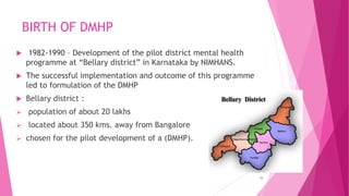 Service delivery system of mental health in india | PPTX