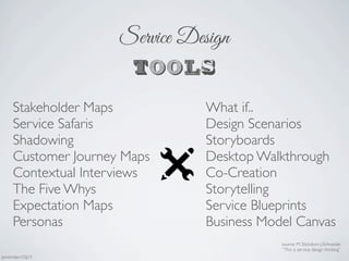 Introduction on Service Design | PDF | Business | Business and Finance