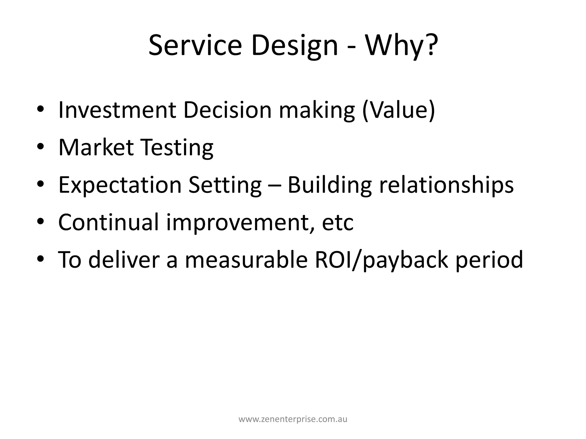 IT Service Design | PPT