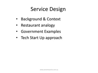 IT Service Design | PPT