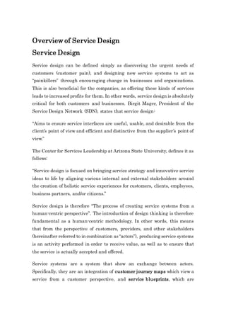 Service design | DOCX