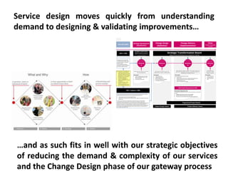 Aligning service design to strategic transformation | PPT