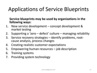 Service design and blueprinting | PPTX