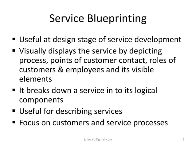 Service design and blueprinting | PPTX | Information Services Industry ...