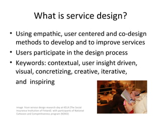 Service design and the arctic wellbeing | PPT