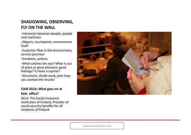 Servicedesign methods | PPT