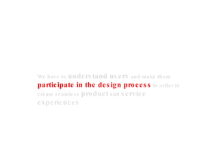 Service Design Thinking | PPT