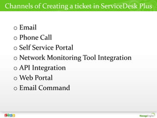 Servicedesk Plus 8 | PPTX | Operating Systems | Computer Software and ...