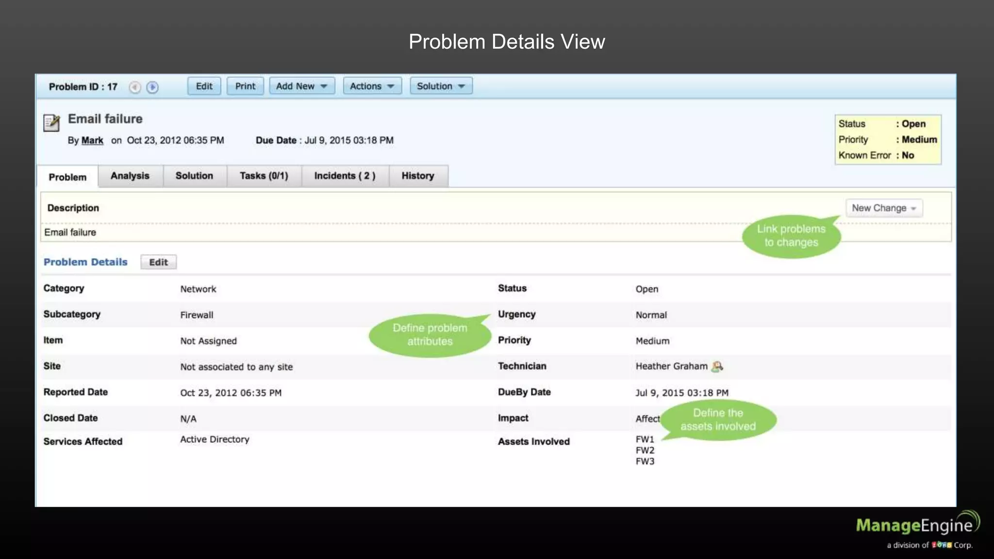 ServiceDesk Plus Overview Presentation | PPTX