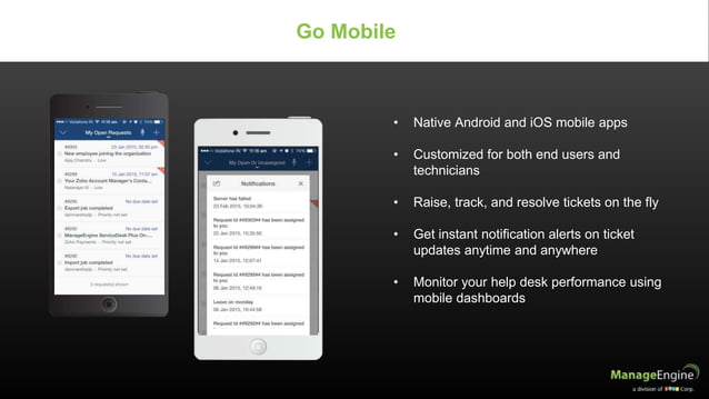 ServiceDesk Plus Overview Presentation | PPTX | IT and Internet Support ...