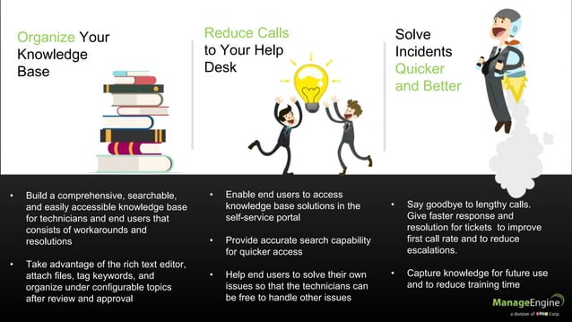 ServiceDesk Plus Overview Presentation | PPTX | IT and Internet Support ...