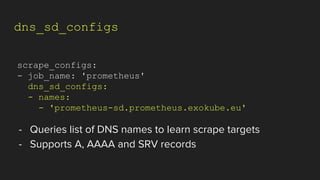Service Discovery in Prometheus | PDF
