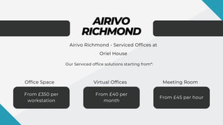 Serviced Office Richmond - Airivo Limited | PDF