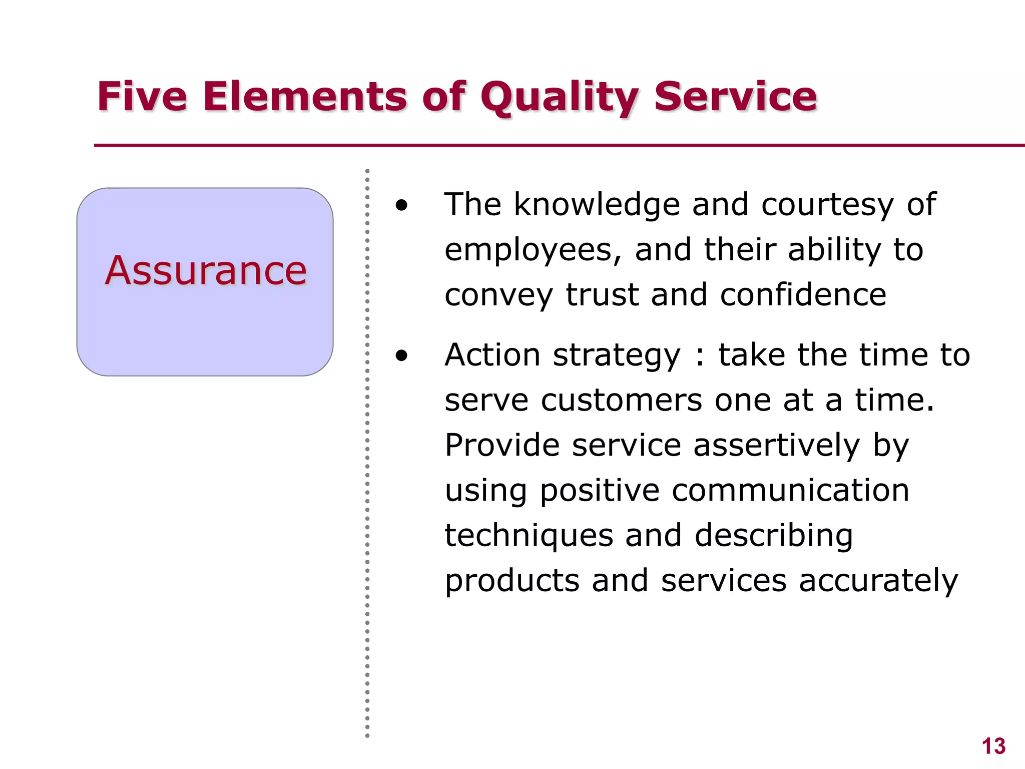 Service excellence ppt slides | PPTX