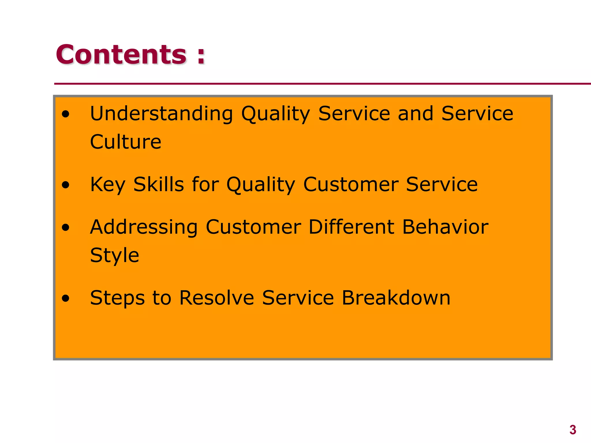 Service excellence ppt slides | PPTX