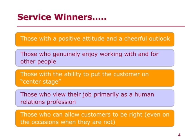 Service excellence ppt slides | PPTX