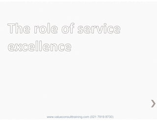 Service excellence | PDF