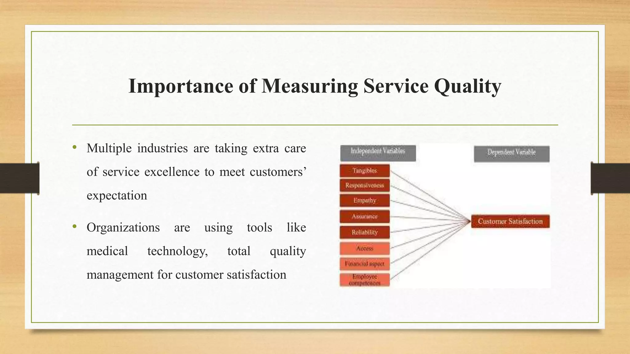 Service excellence assessment | PPTX